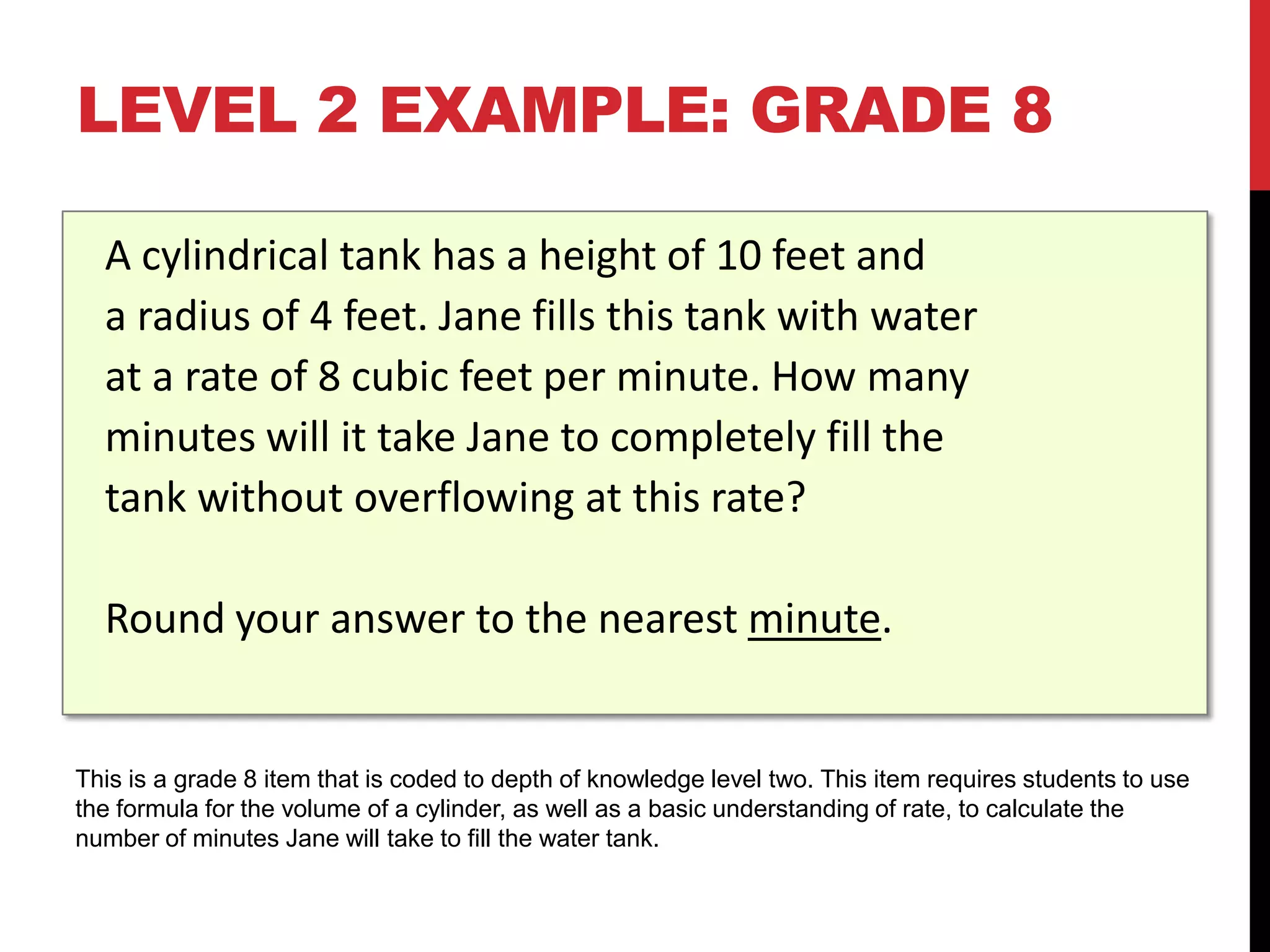Depth of Knowledge - Math | PPTX