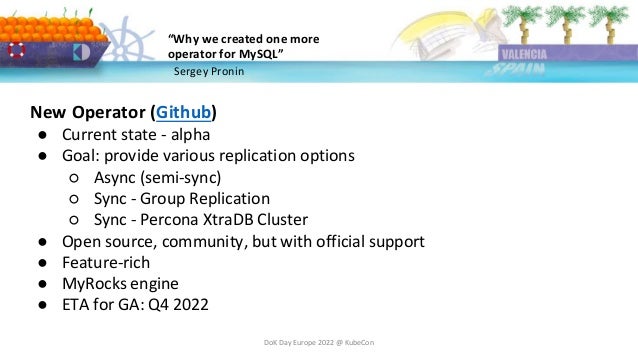 Why we created one more Operator for MySQL | PPTX