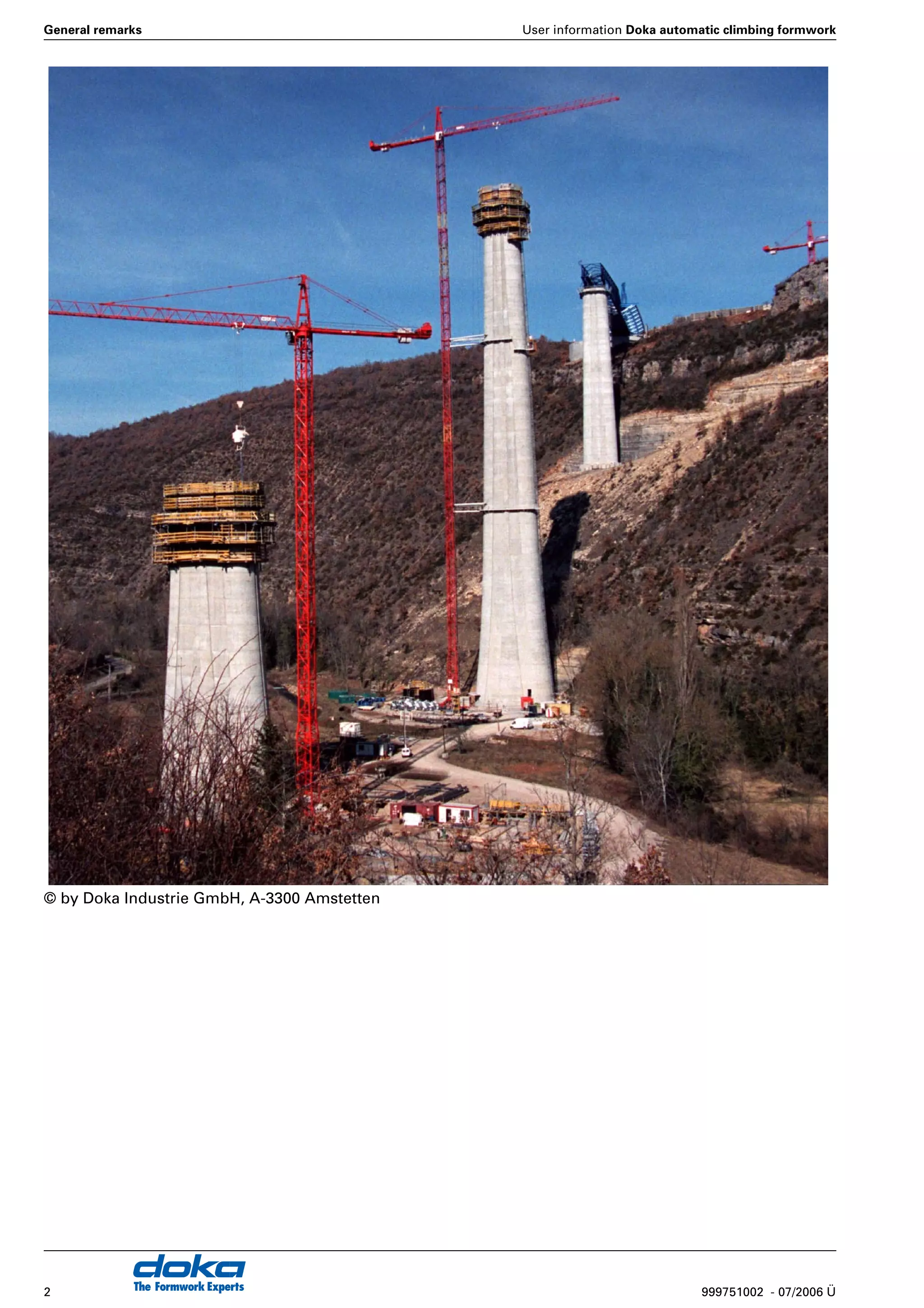 Doka self climbing system | PDF