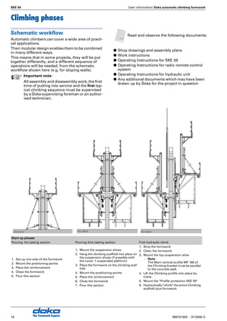 Doka self climbing system | PDF