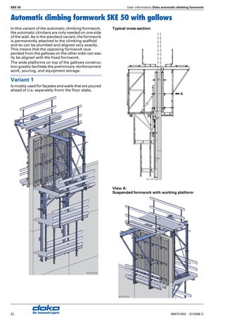 Doka self climbing system | PDF