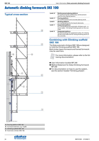 Doka self climbing system | PDF
