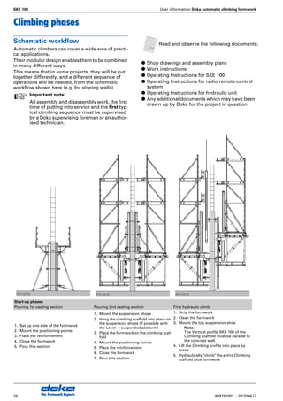 Doka self climbing system | PDF