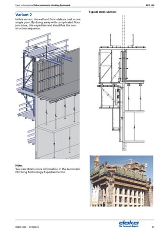 Doka self climbing system | PDF