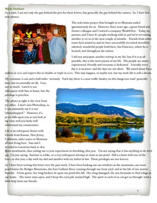 Dokken 2011 Christmas Letter | PDF | National & Civic Holidays | Holidays