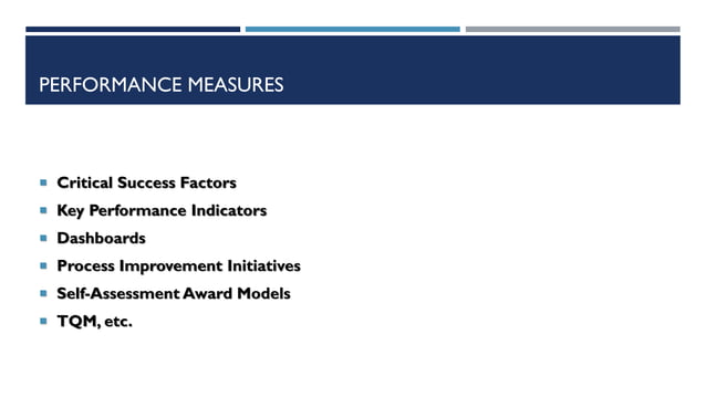A Key Performance Indicators Framework For Higher Education ...