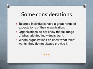 Models for Identifying Talents in the Organization | PPTX