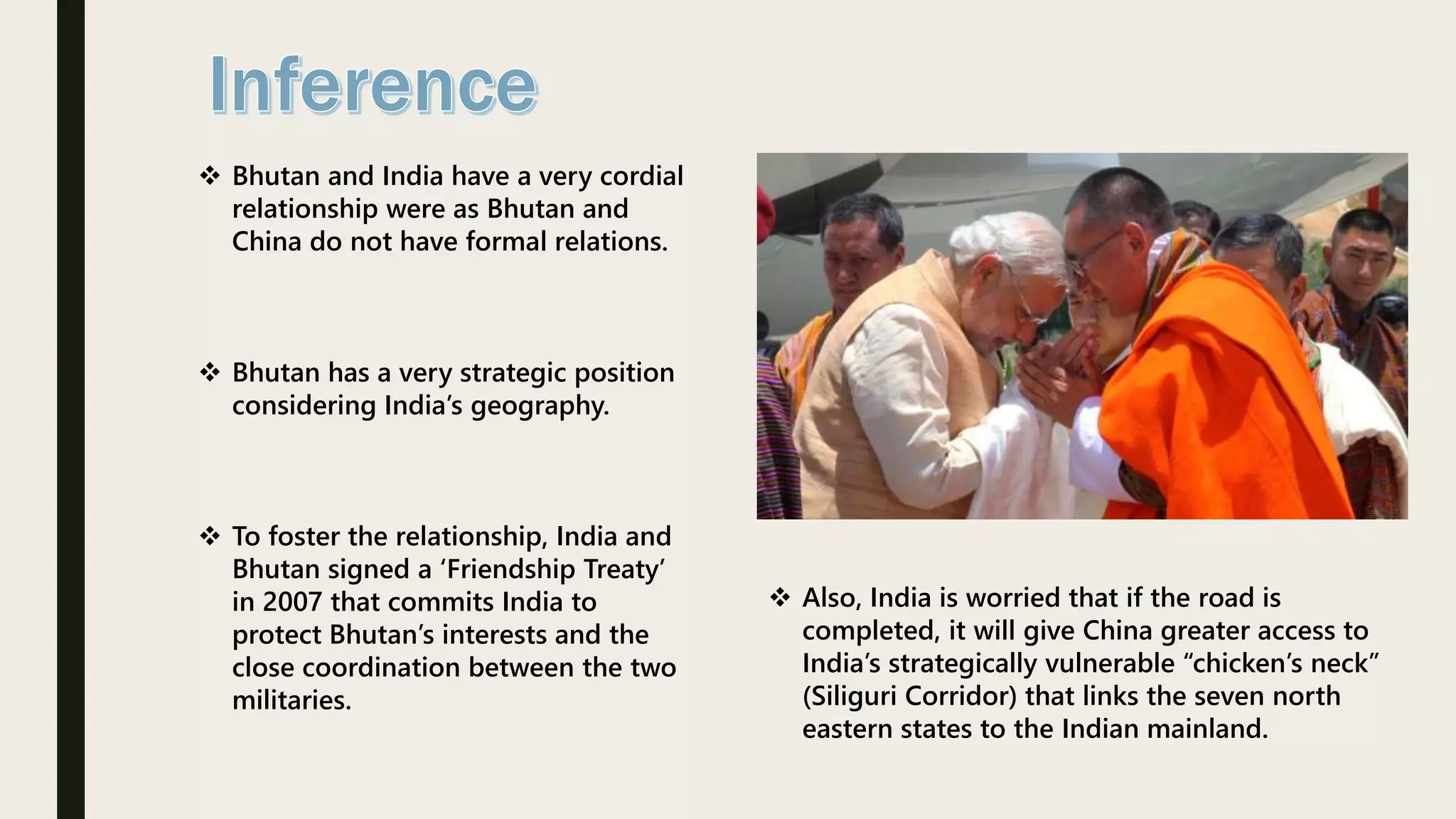 The Doklam standoff | PPT