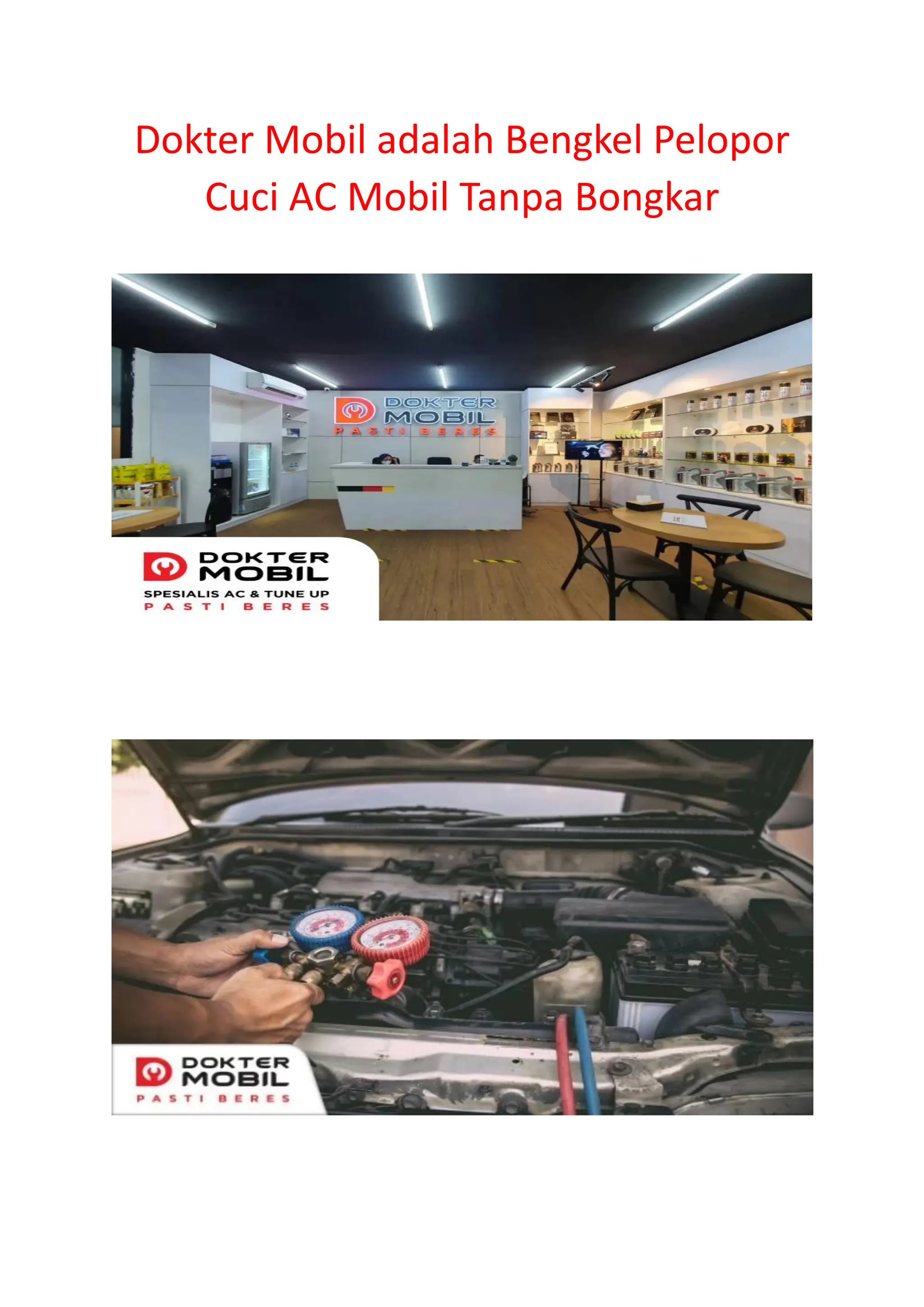 Dokter Mobil adalah Pelopor Cuci AC Mobil Tanpa Bongkar.pdf