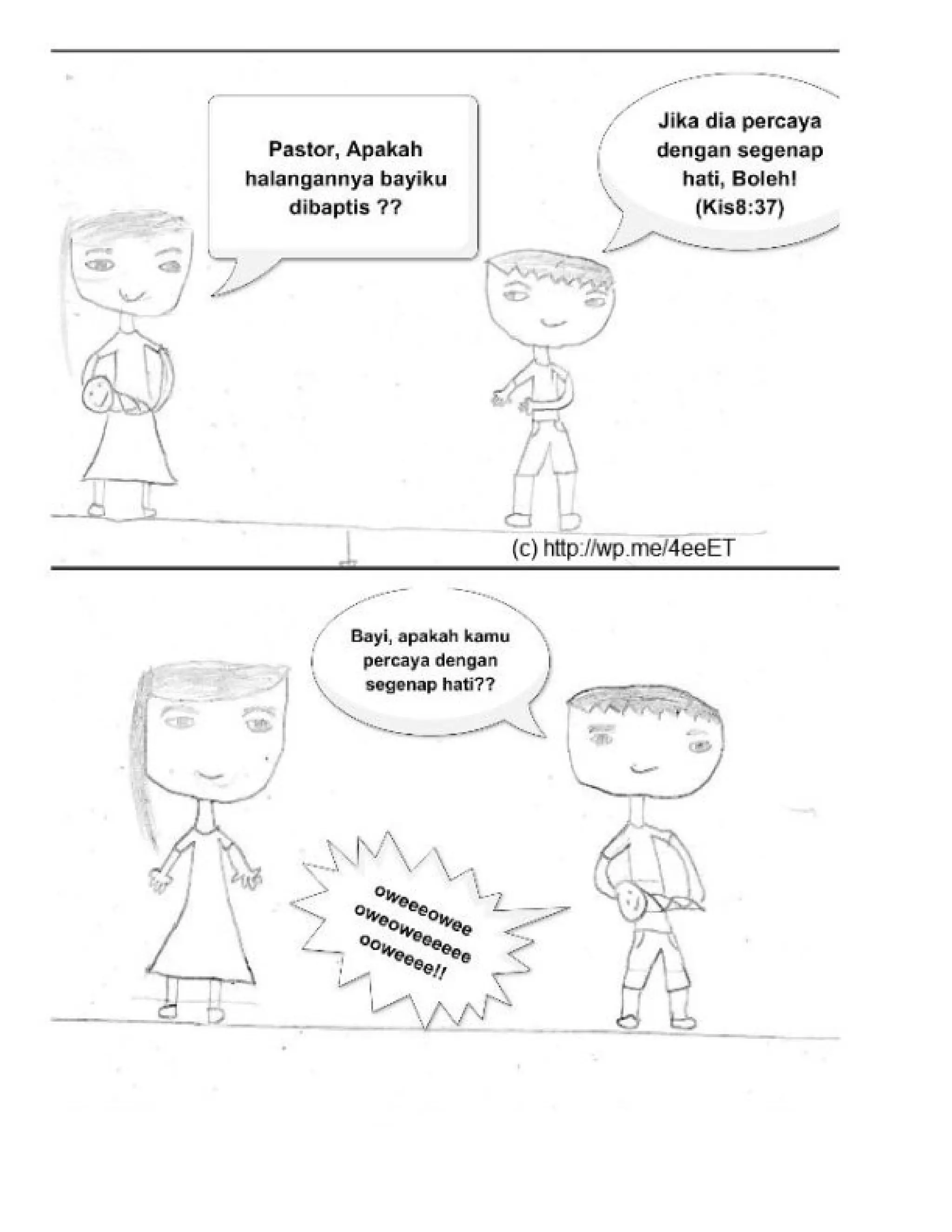 Doktrin Alkitab tentang Baptisan Bayi | PDF