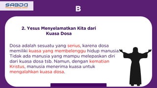 Kelas Yesus Juru Selamat | PDF