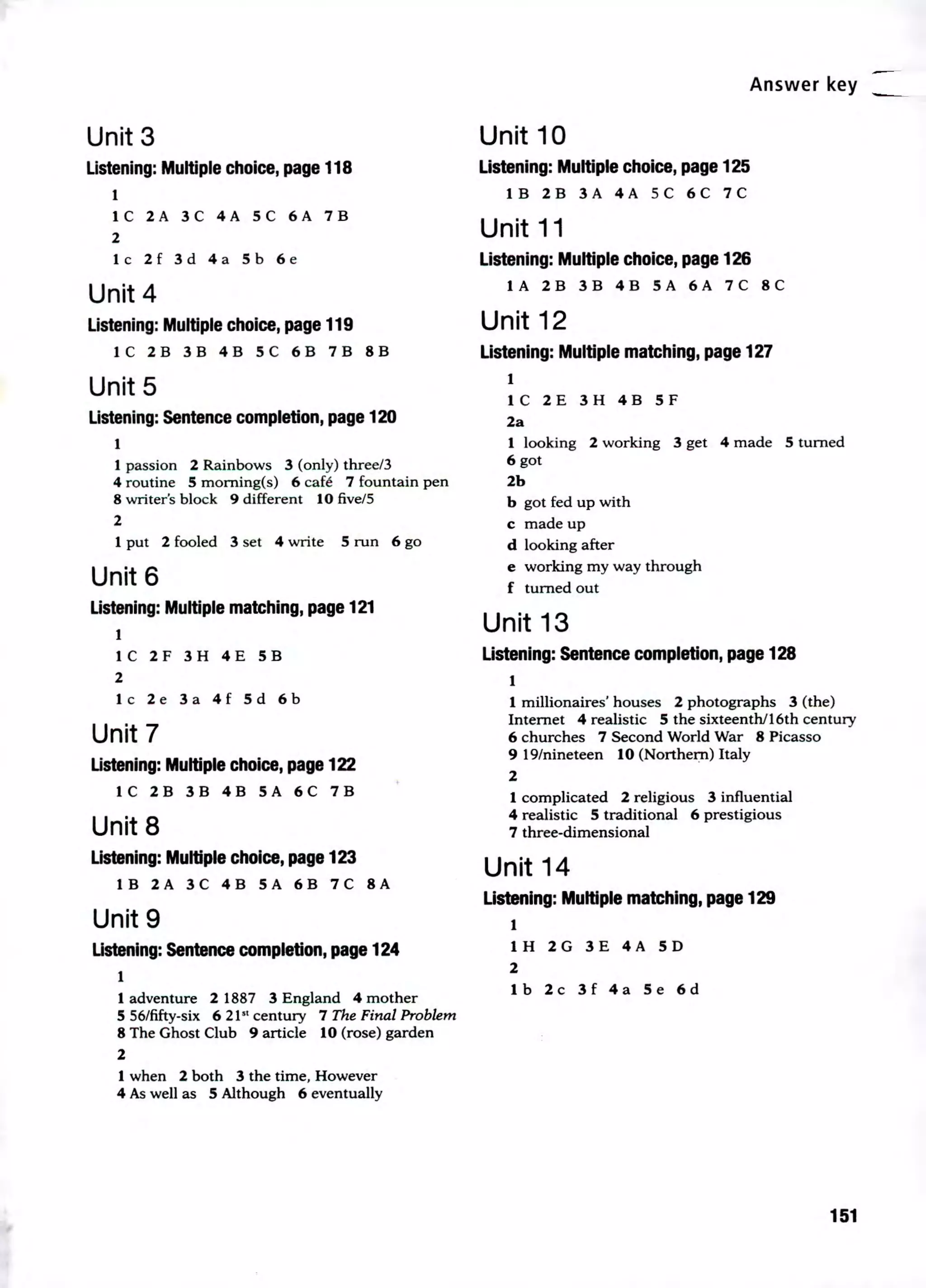ready for first workbook answerkey | PDF