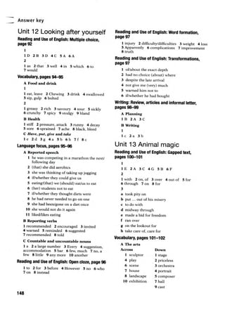 ready for first workbook answerkey | PDF