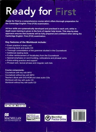 ready for first workbook answerkey | PDF