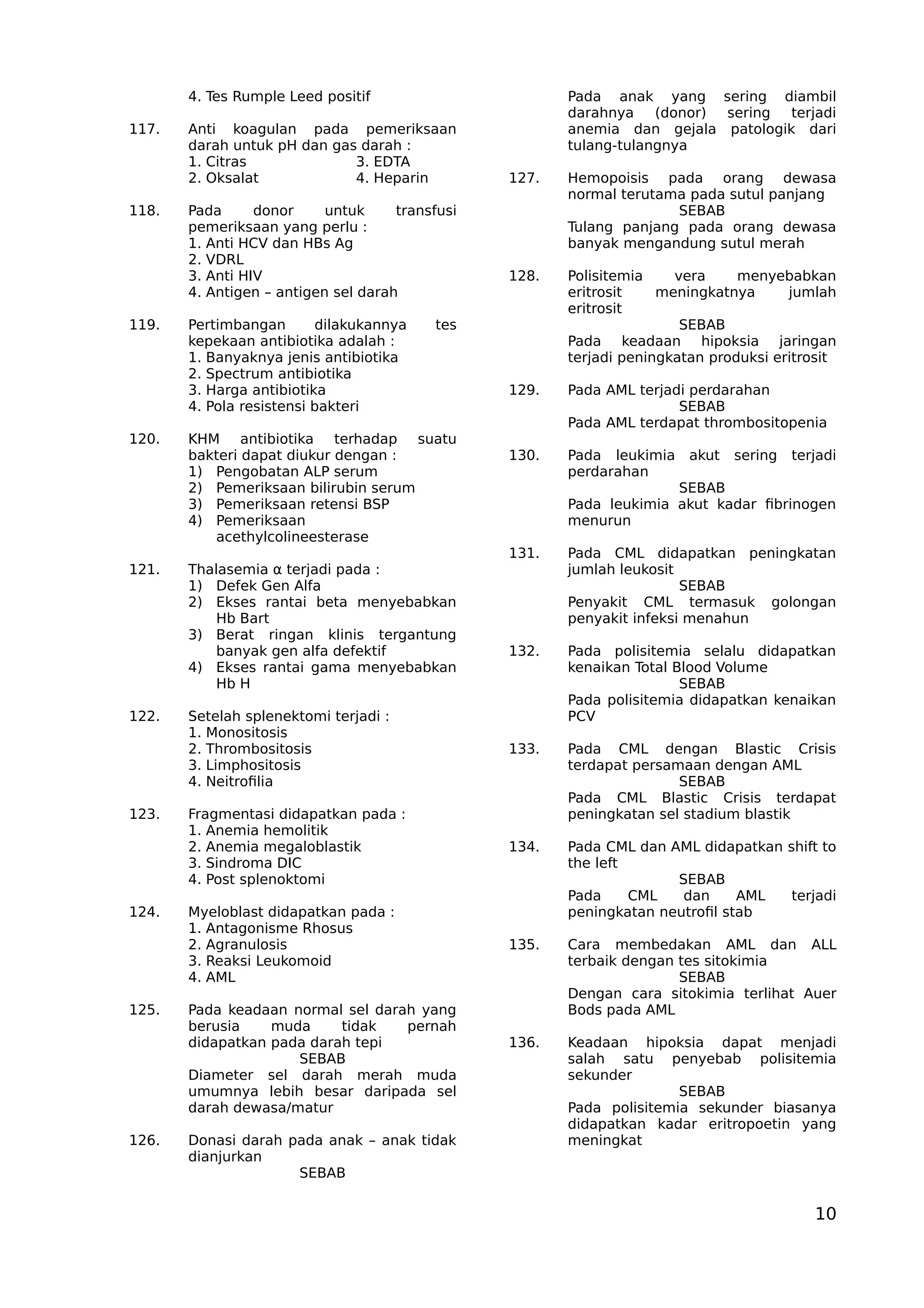 Doku.pub bank soal-patologi-klinik | PDF