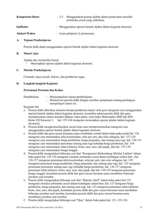Dokumen.tips rpp matematika-smp-kelas-vii-bab-aljabar-aritmetika-sosial | PDF