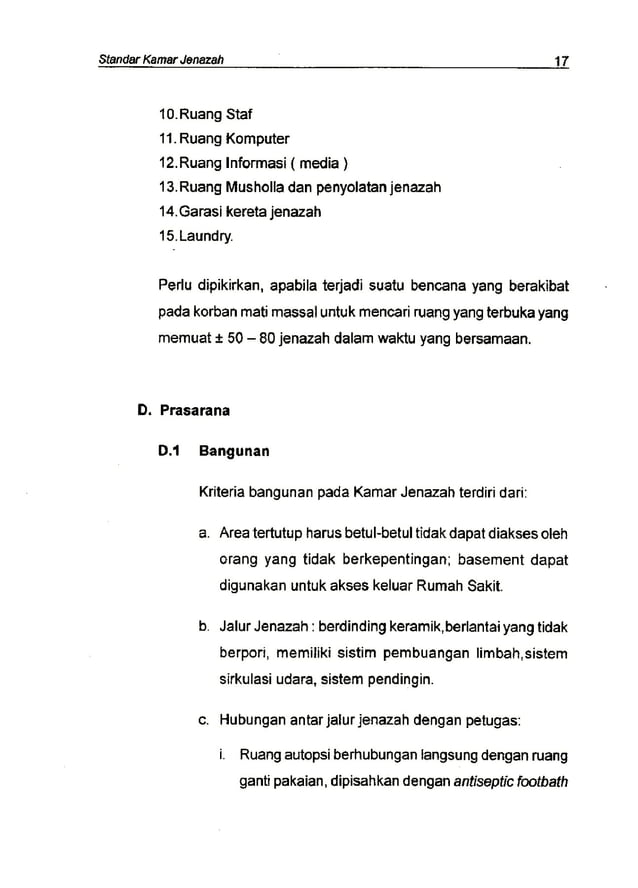 Dokumen.tips standar kamar-jenazah-depkes-2004 | PDF