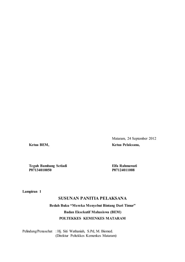 Dokumen.tips proposal kegiatan-bedah-buku | DOCX
