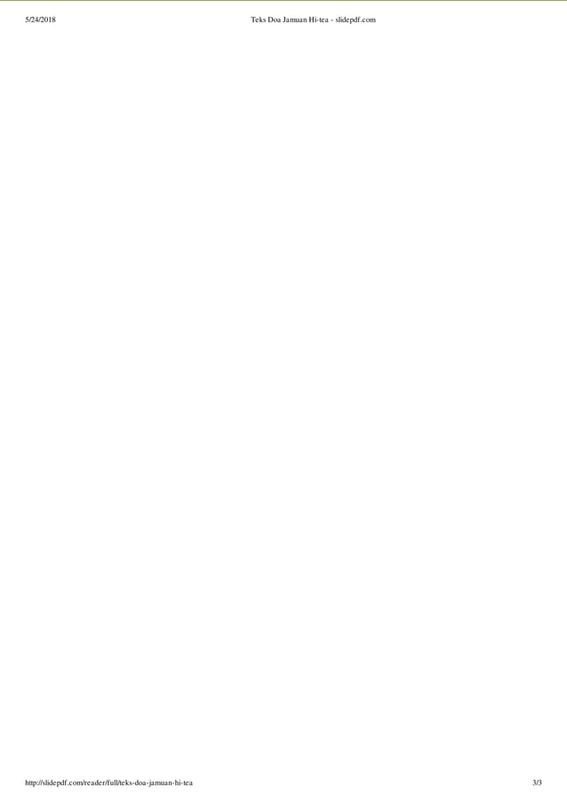 Dokumen.tips teks doa-jamuan-hi-tea | PDF