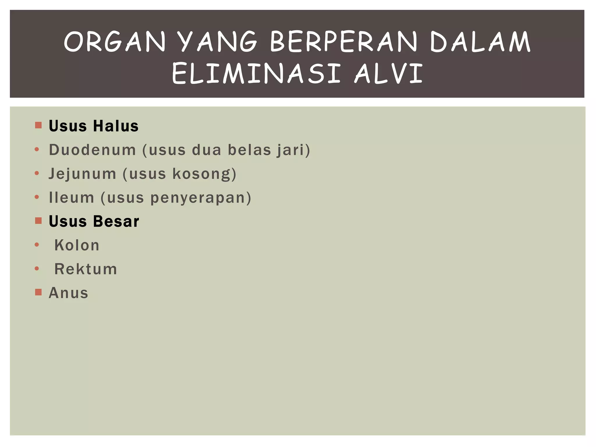 Dokumen.tips kebutuhan eliminasi-power-point | PPTX