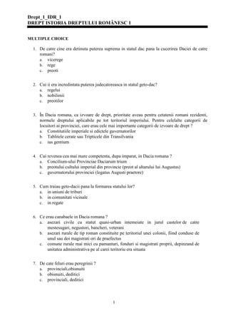 Dokumen.tips istoria dreptului-romanesc-an-i-1 | PDF