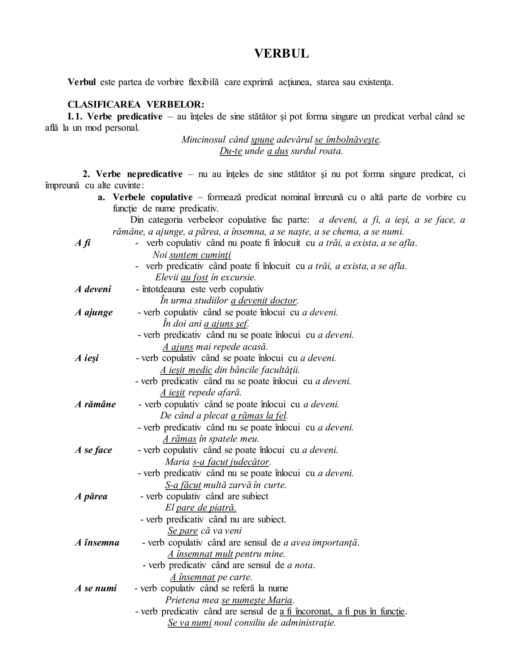Dokumen.tips fisa teoretica-verbul | PDF