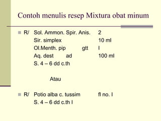 penulisan-resep | PPT