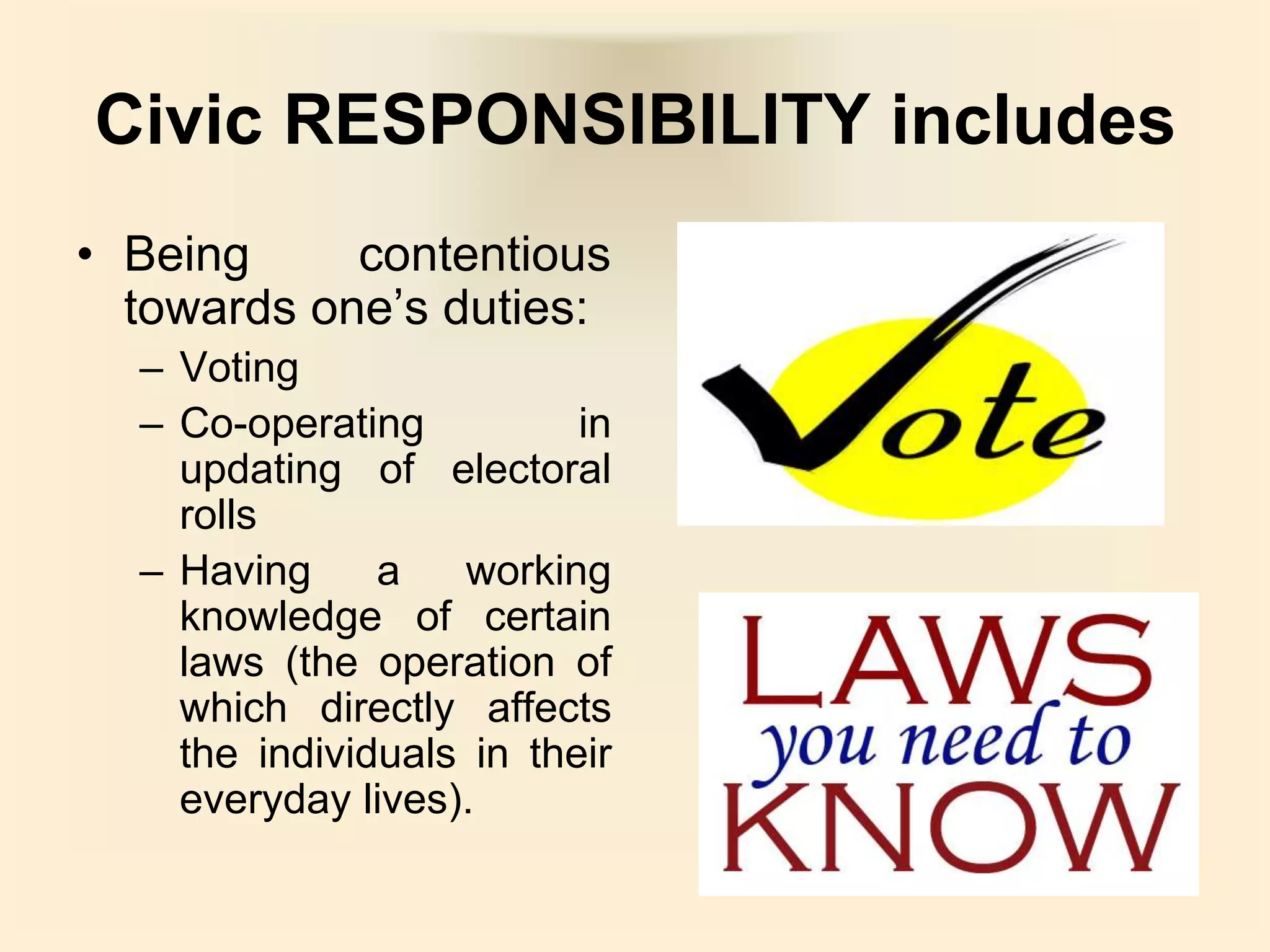 civic sense | PPT