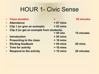 civic sense | PPT