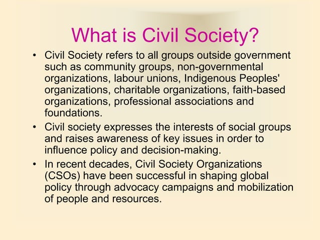 civic sense | PPT | Non-Profit Organizations | Industries