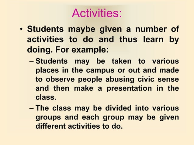 civic sense | PPT | Non-Profit Organizations | Industries