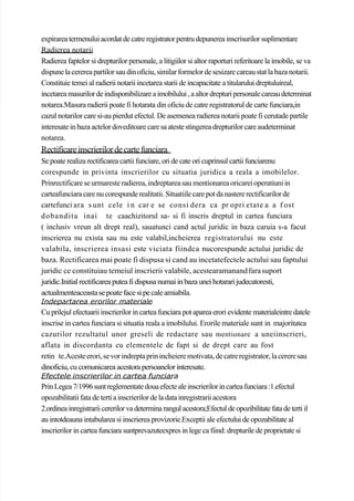 CARTEA FUNCIARA | PDF