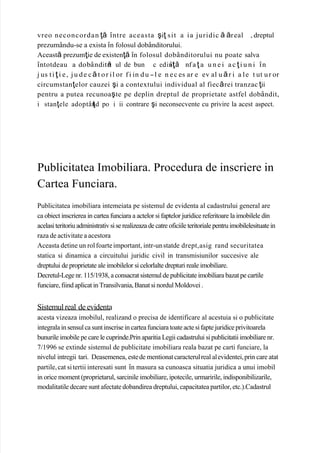 CARTEA FUNCIARA | PDF