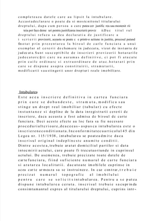 CARTEA FUNCIARA | PDF