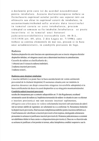 CARTEA FUNCIARA | PDF