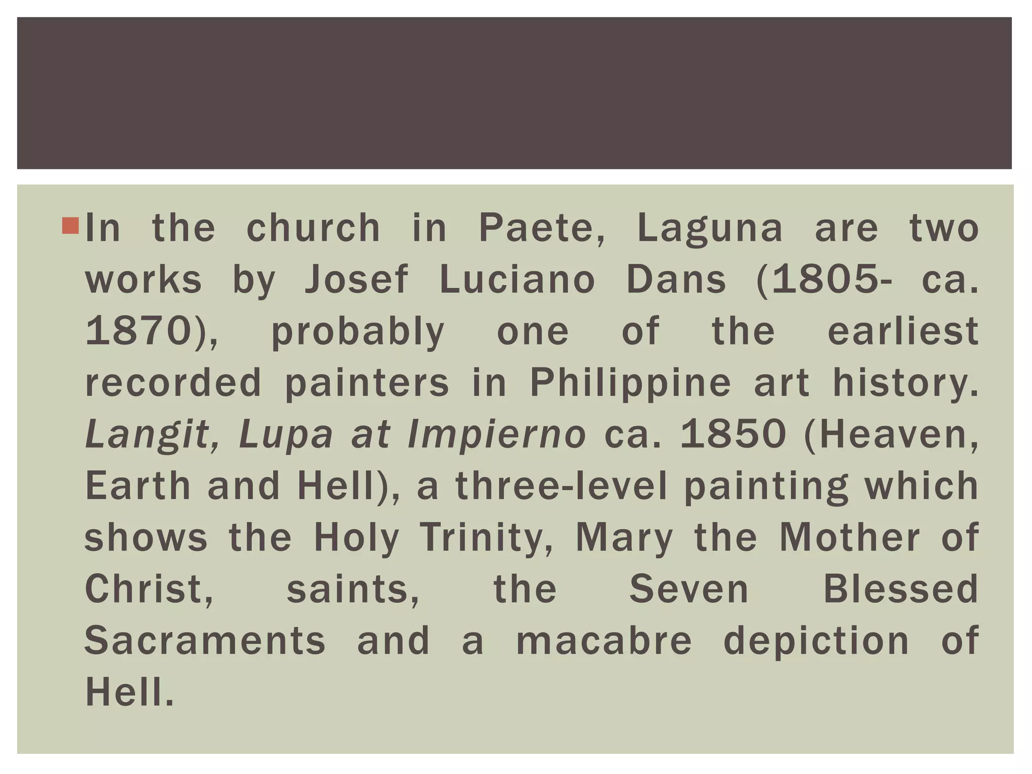 Philippine Art Timeline | PPT