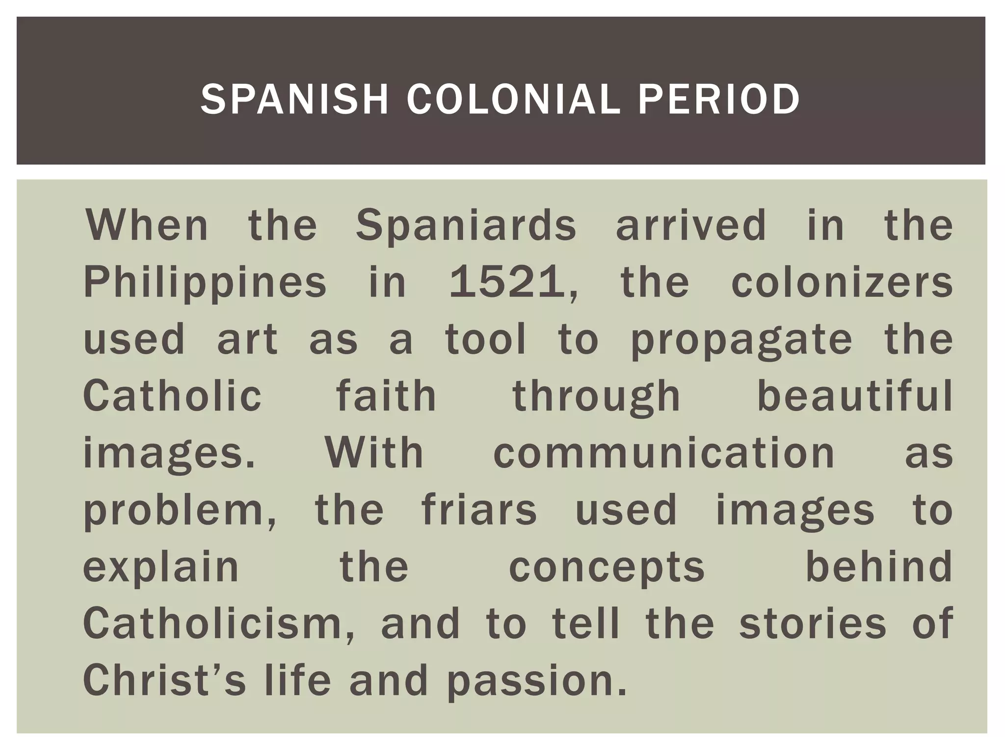 Philippine Art Timeline | PPT
