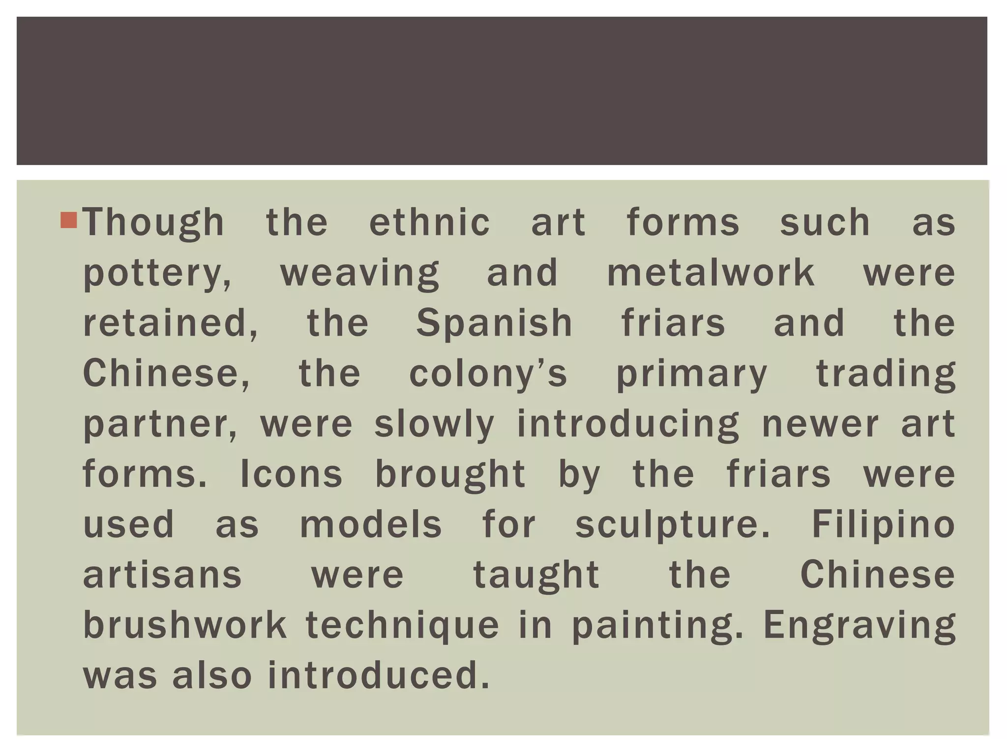 Philippine Art Timeline | PPT