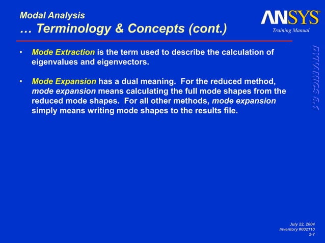 dokumen.tips_ansys-modal-analysis-55845f106a81d.ppt