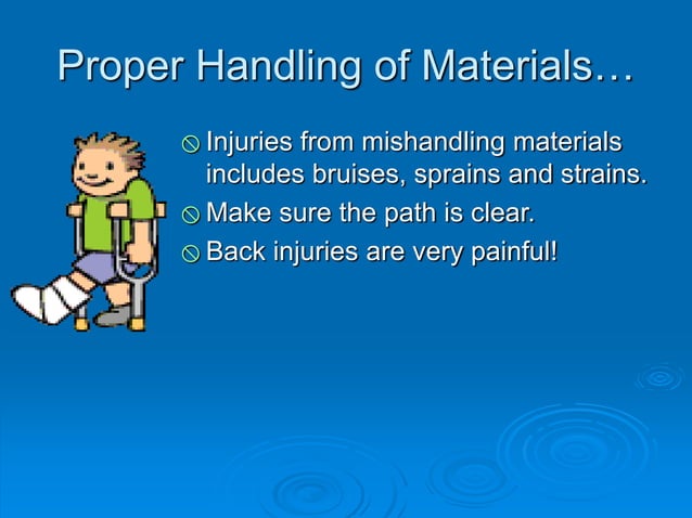 floral-design-safety.ppt | First Aid | Injuries