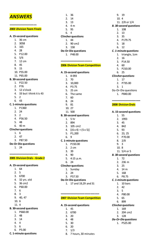Grade 2 Math MTAP Reviewer | PDF | Desserts and Baking | Food & Drink