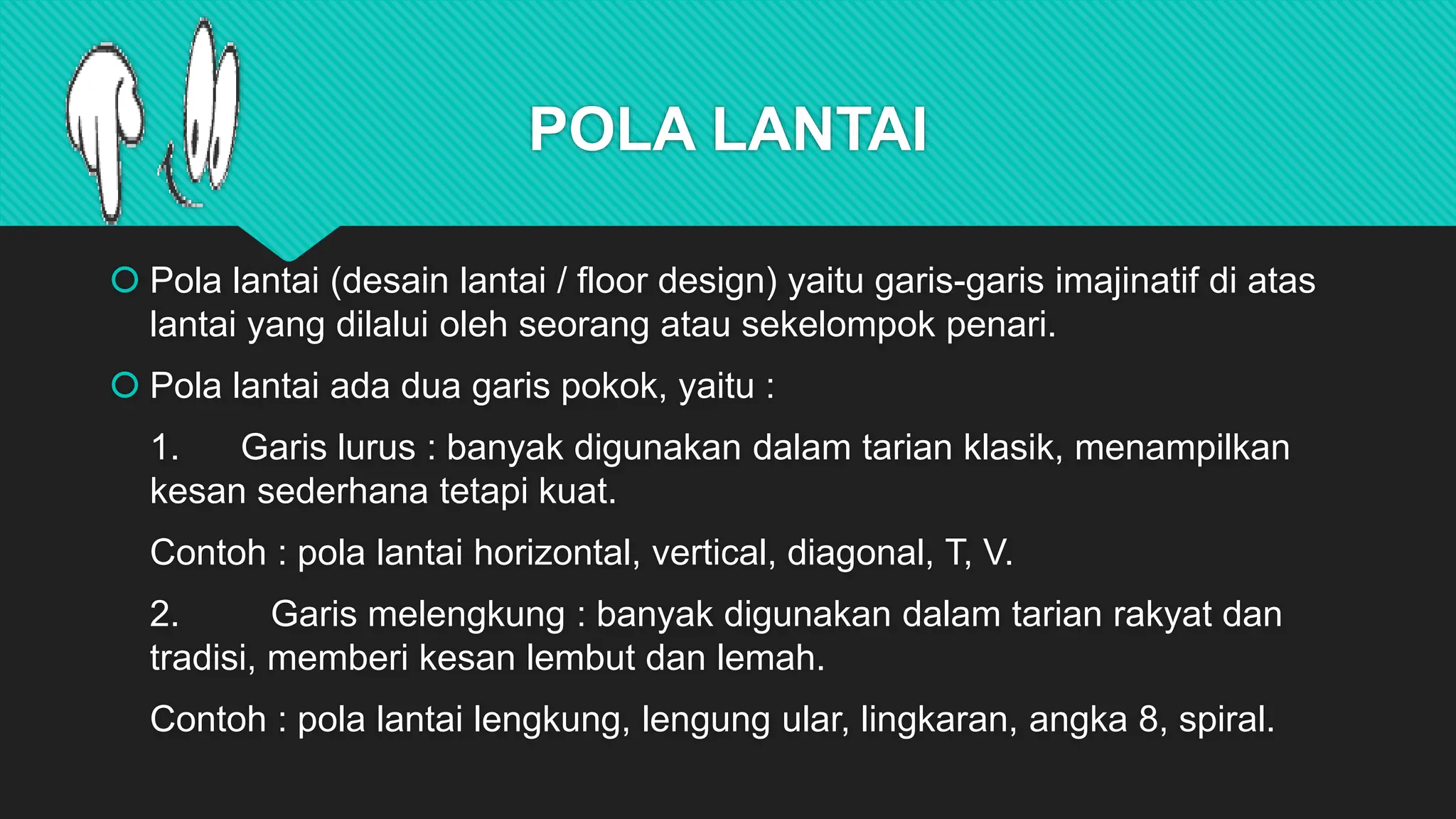 Pola Lantai Tari | PPT