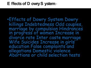 dowery system socioly topic presented by sir waseem | PPTX