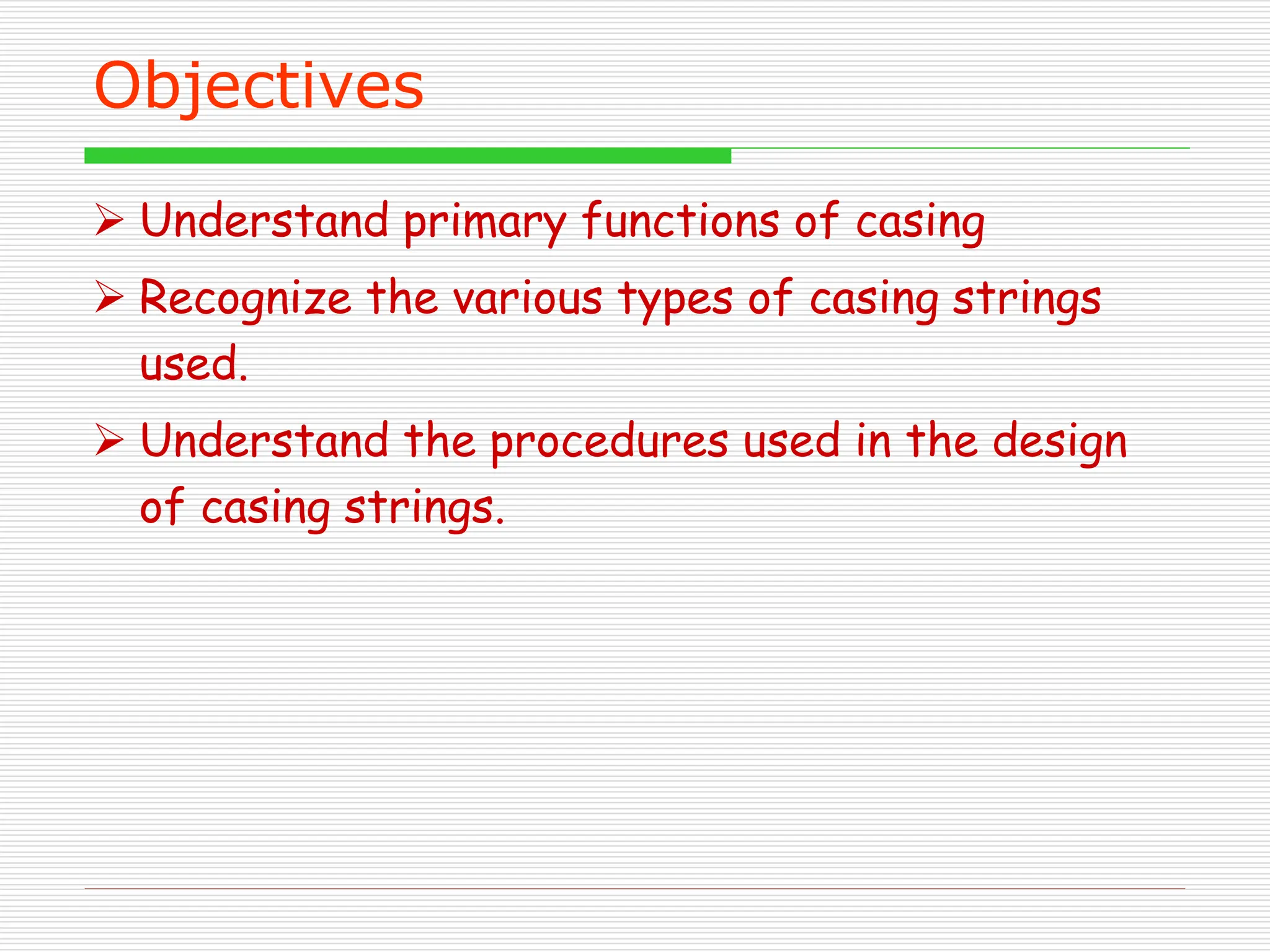casing-design for drilling engineering-2005.ppt | Geology | Science