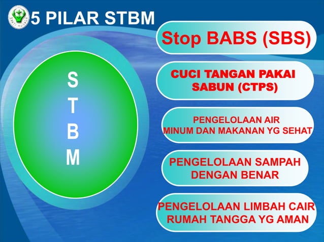PENGANTAR 5 PILAR STBM PENYULUHAN KADER STBM | PPT