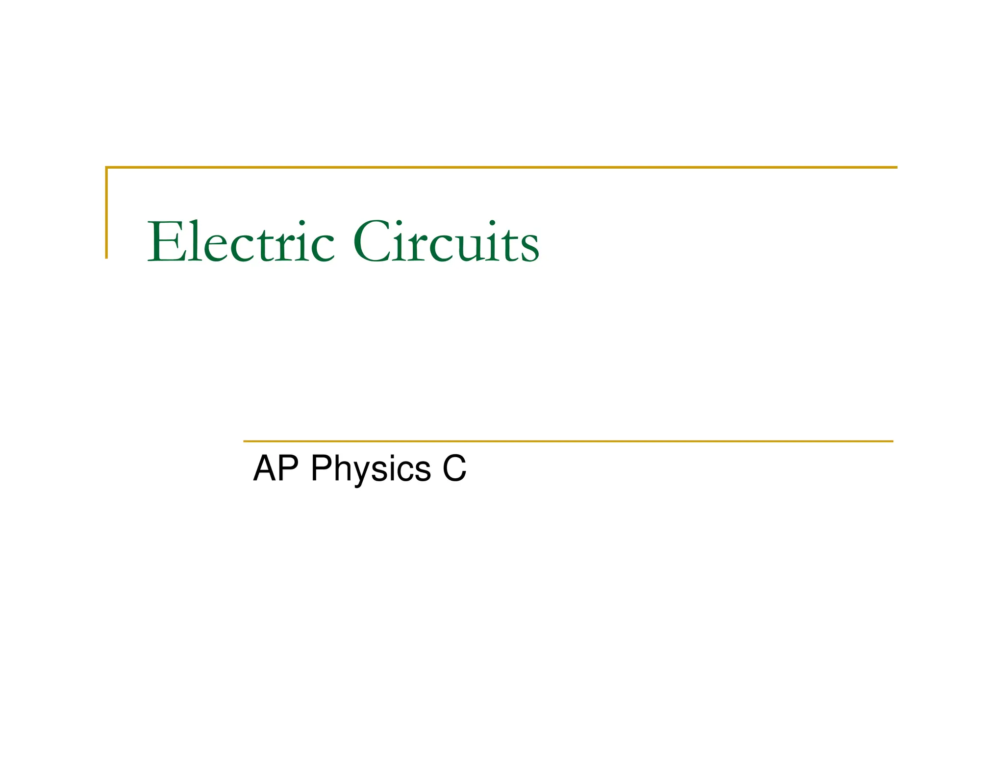 dokumen.tips_ap-physics-c-electric-circuits.pdf | Chemistry | Science