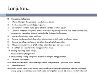 prosedur pemasangan nasogastric tube dan OGT | PPTX