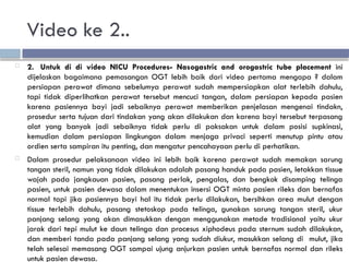 prosedur pemasangan nasogastric tube dan OGT | PPTX