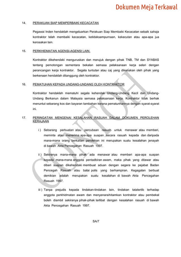 Dokumen 132017 contoh bq | PDF