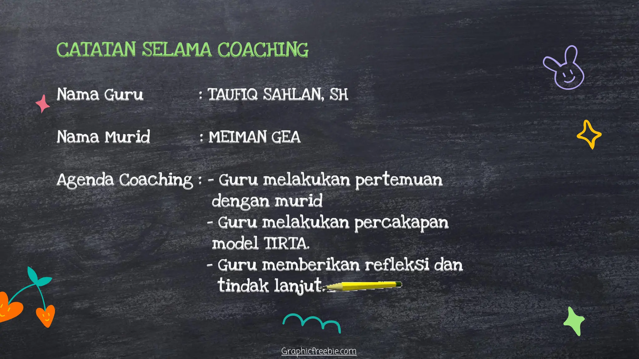 contoh DOKUMEN AKSI NYATA DALAM HAL PENERAPAN COACHING KEPADA PESERTA DIDIK | PDF